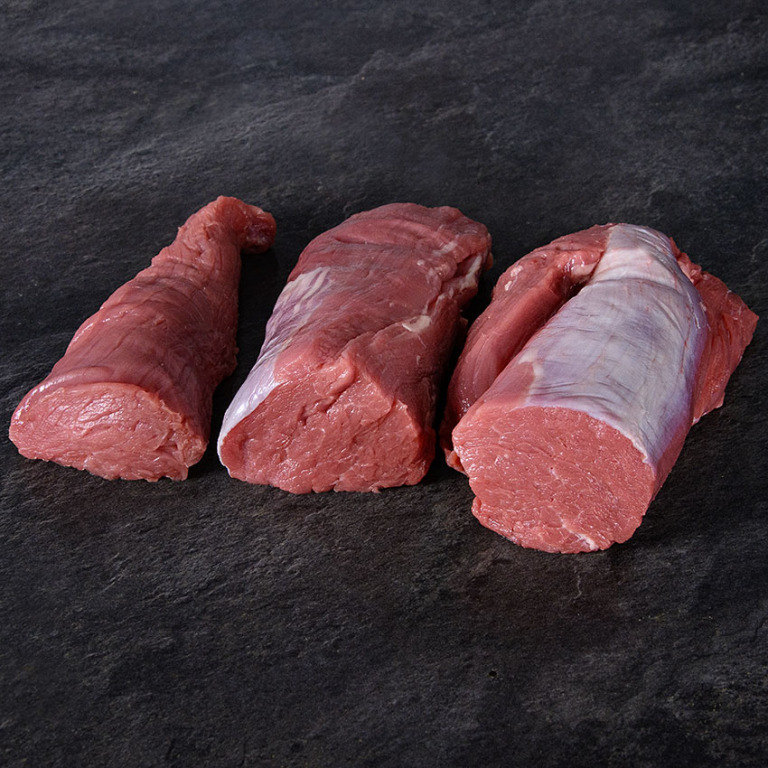 Kalb Rosé Filet ohne Kette 800g aus Österreich. Kalbslungenbraten kaufen