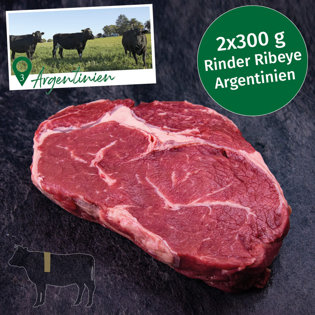 Ribeye Rundreise, bestes Rib Eye Fleisch 5 Kg, online bestellen