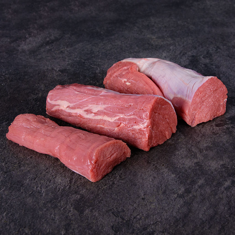 Kalb Rosé Filet ohne Kette 800g aus Österreich. Kalbslungenbraten kaufen